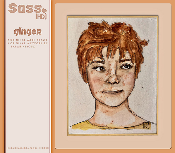 Second Life Marketplace - sass [hd] original artwork / ginger